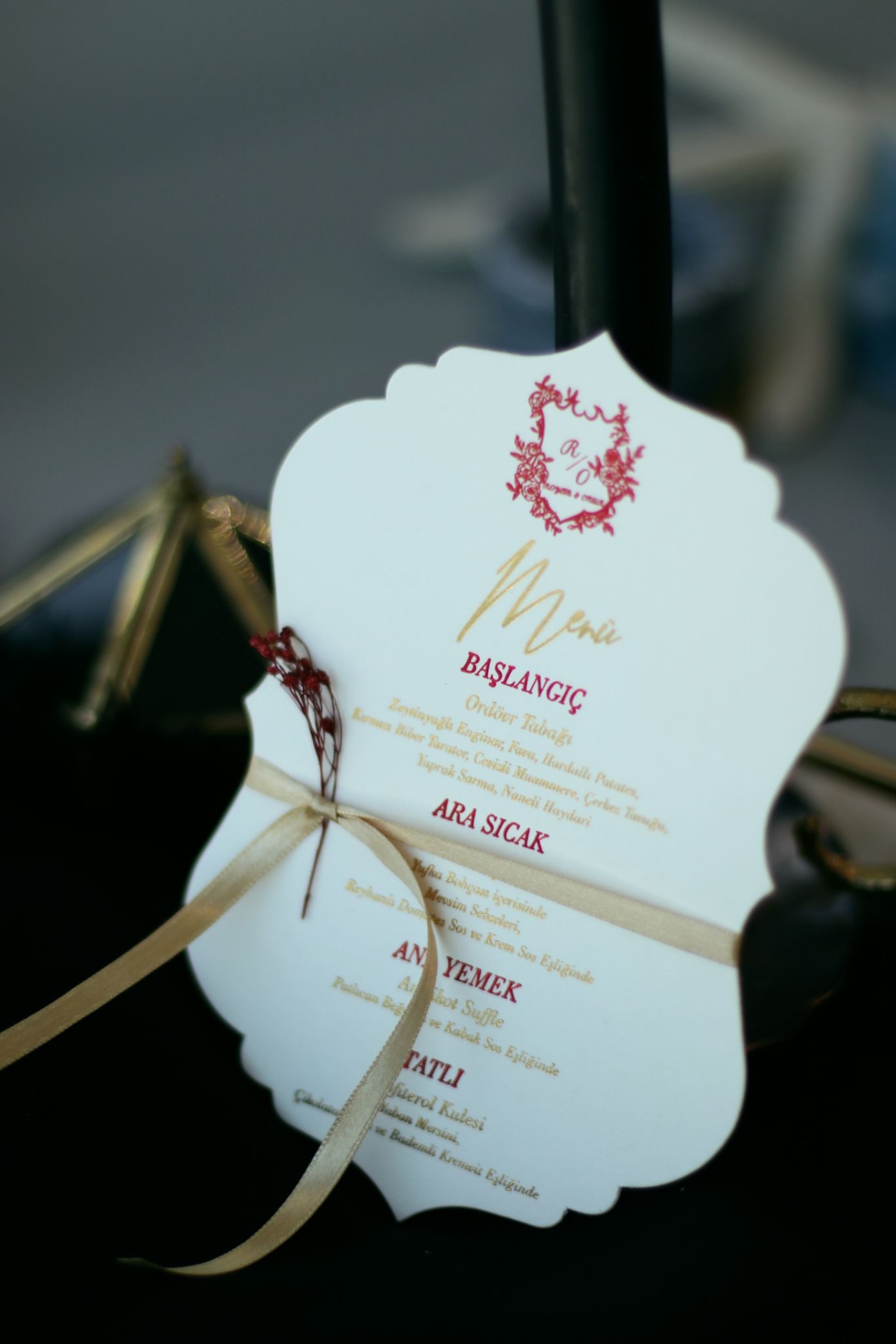 Raven Menü - Davetiyen