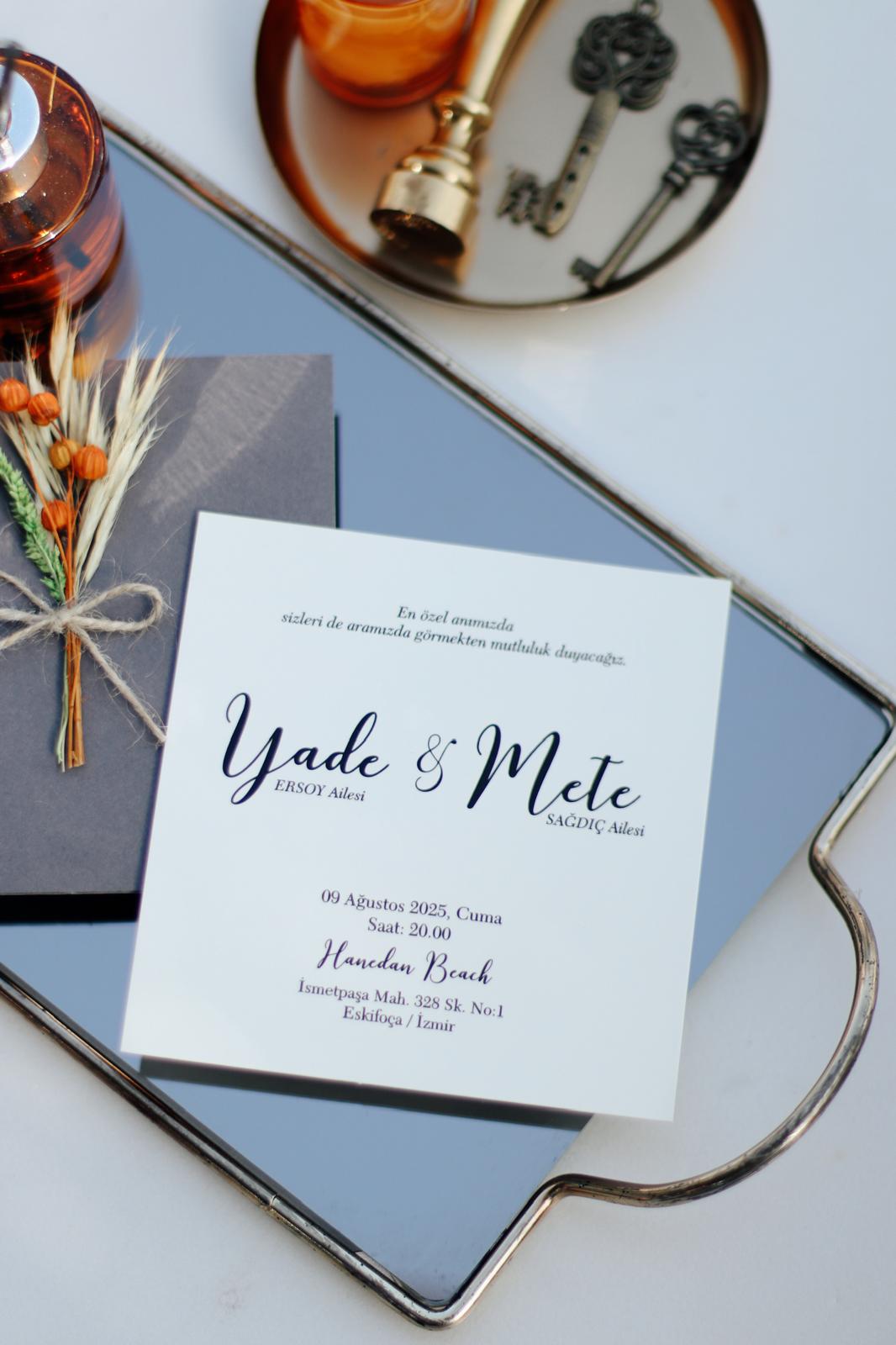 Gray Mini - Davetiyen