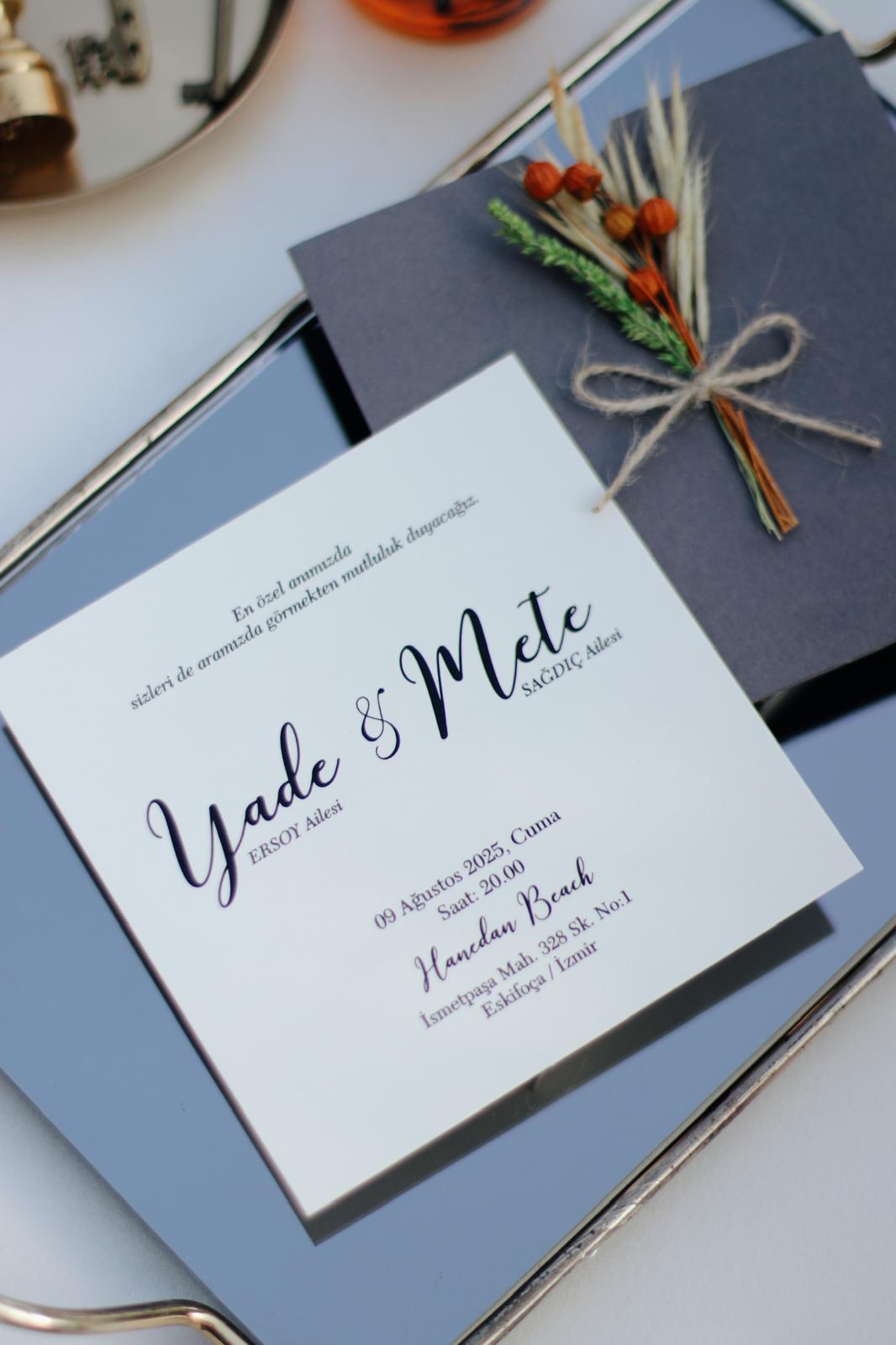 Gray Mini - Davetiyen