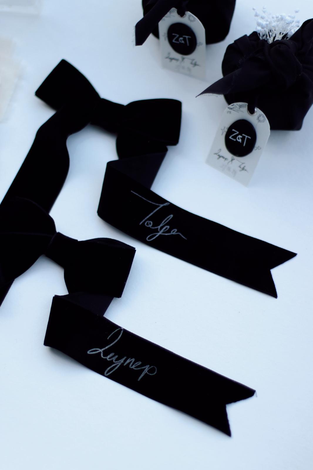 İsimli Kurdele - Davetiyen