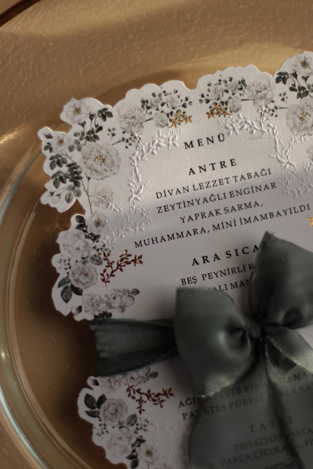 Spring Menü - Davetiyen