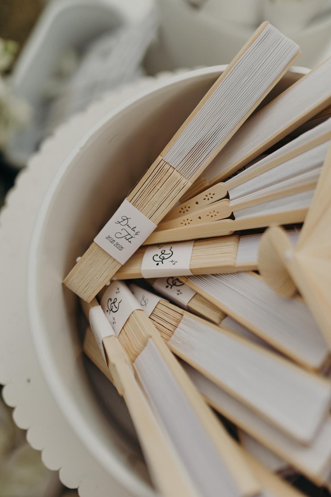 Yeni Model Kağıt Yelpaze - Davetiyen